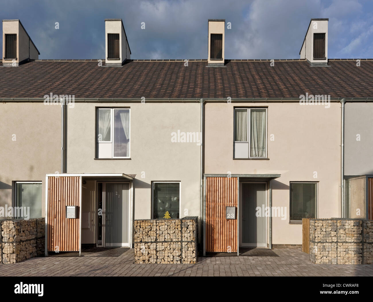 The Triangle housing project in Swindon which was highly commended in ...