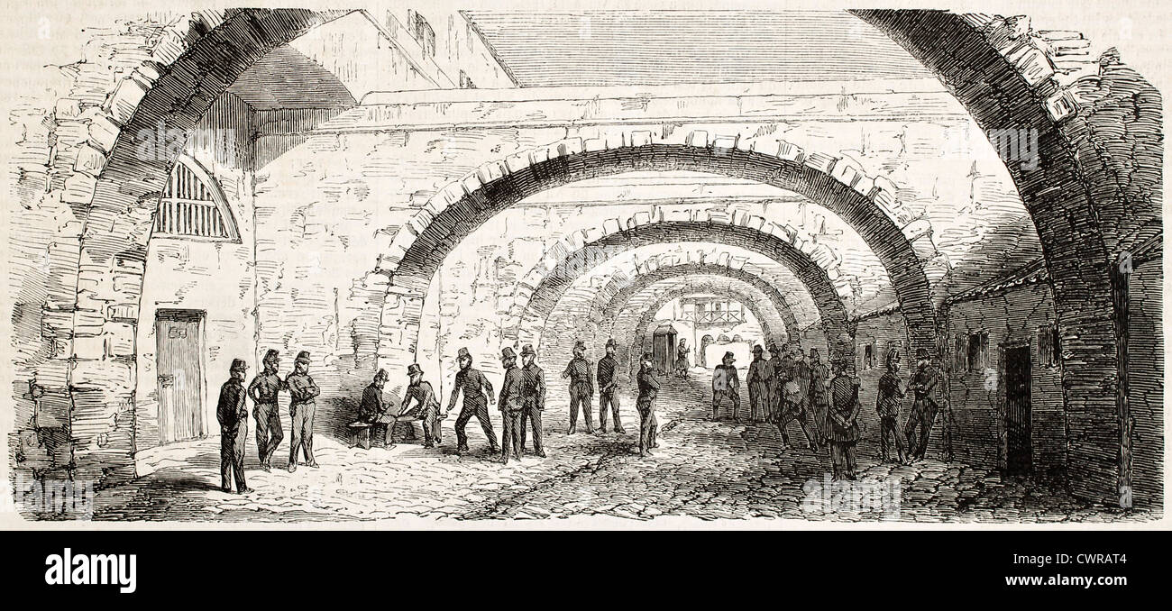 Old prison cell drawing hi-res stock photography and images - Alamy