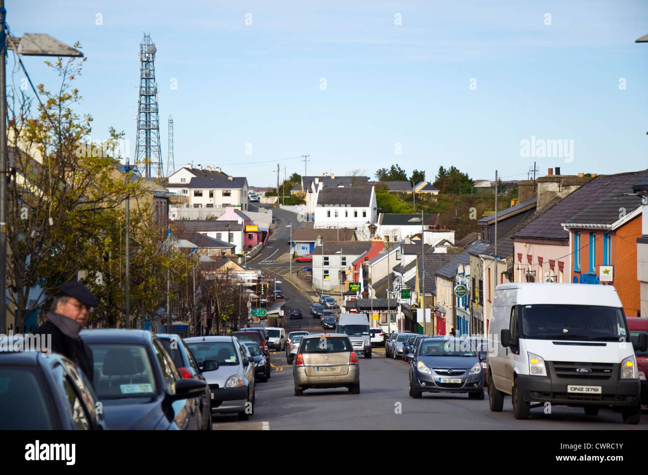 Main Street in Dungloe County Donegal Ireland Stock Photo - Alamy