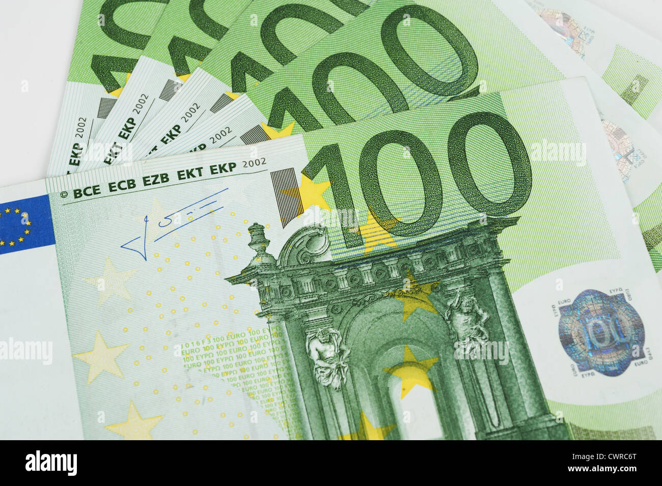 New euro banknotes as a background, close-up Stock Photo - Alamy
