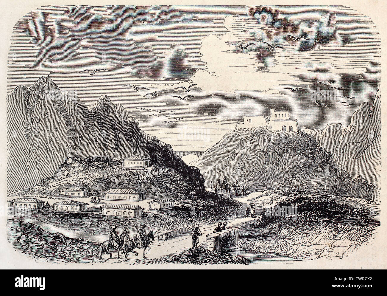Antique view of aden hi-res stock photography and images - Alamy