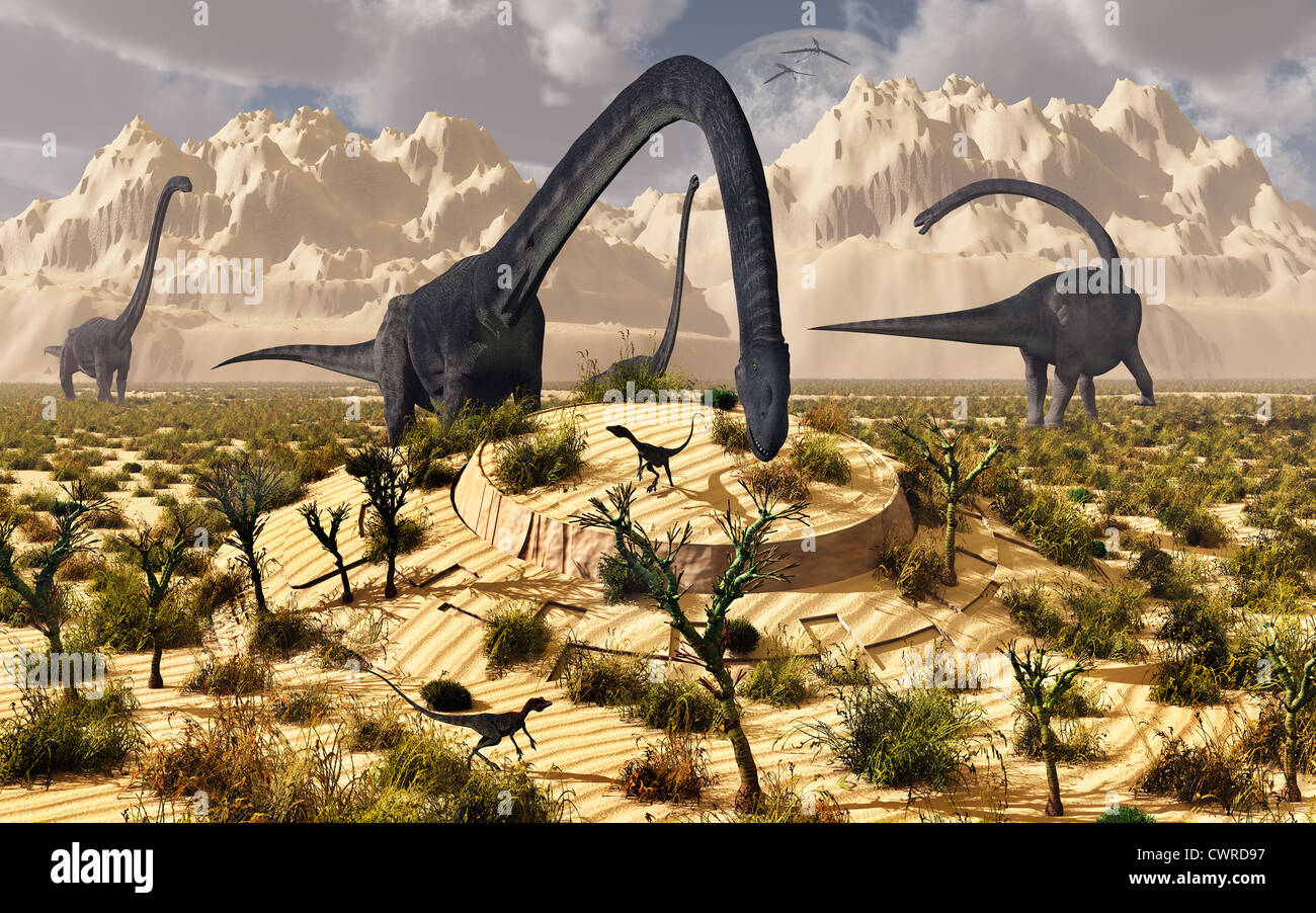 Sauropods hi-res stock photography and images - Alamy