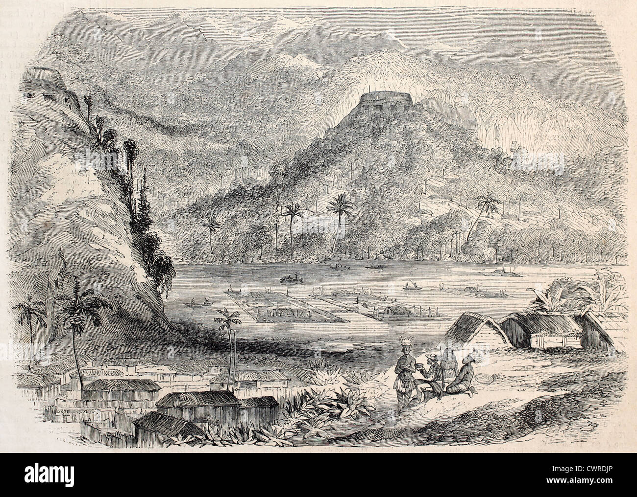 Chinampas drawing hi-res stock photography and images - Alamy