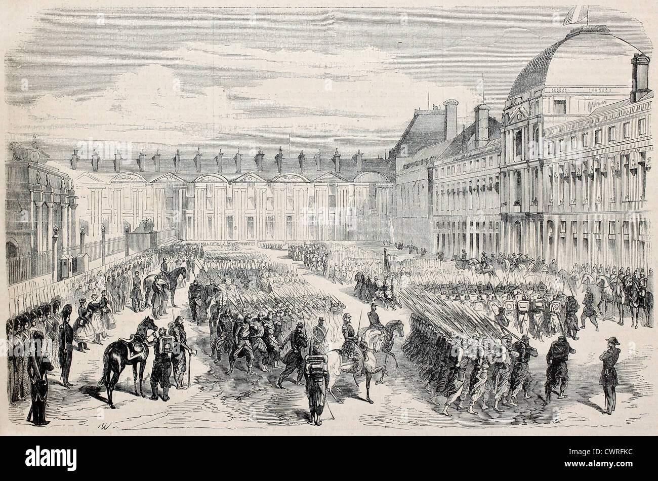 French military parade in Paris Stock Photo - Alamy