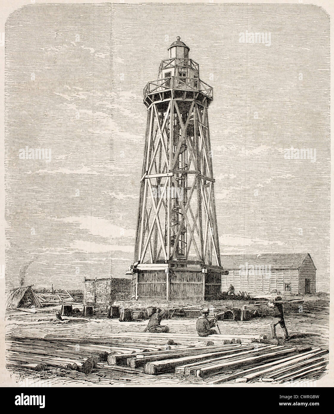 Port Said lighthouse Stock Photo - Alamy