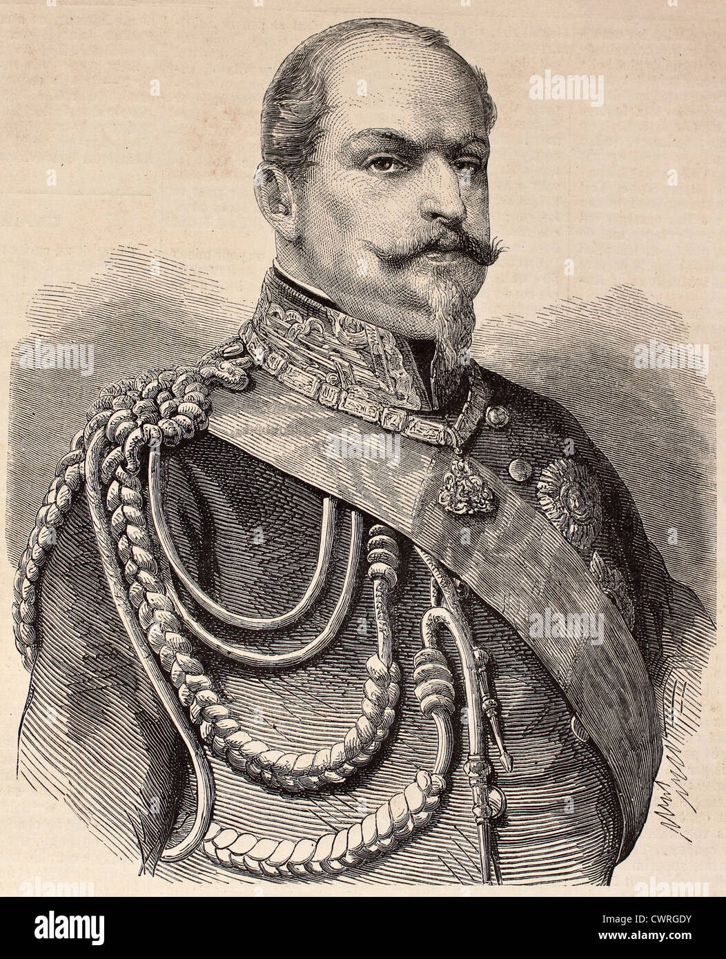 Prince Eugene de Savoy-Carignano Stock Photo - Alamy