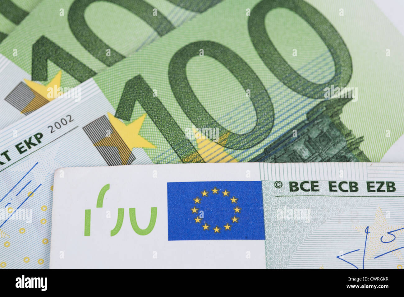 New euro banknotes as a background, close-up Stock Photo - Alamy