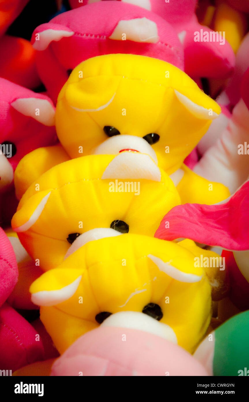Colorful teddy bears for children Stock Photo - Alamy