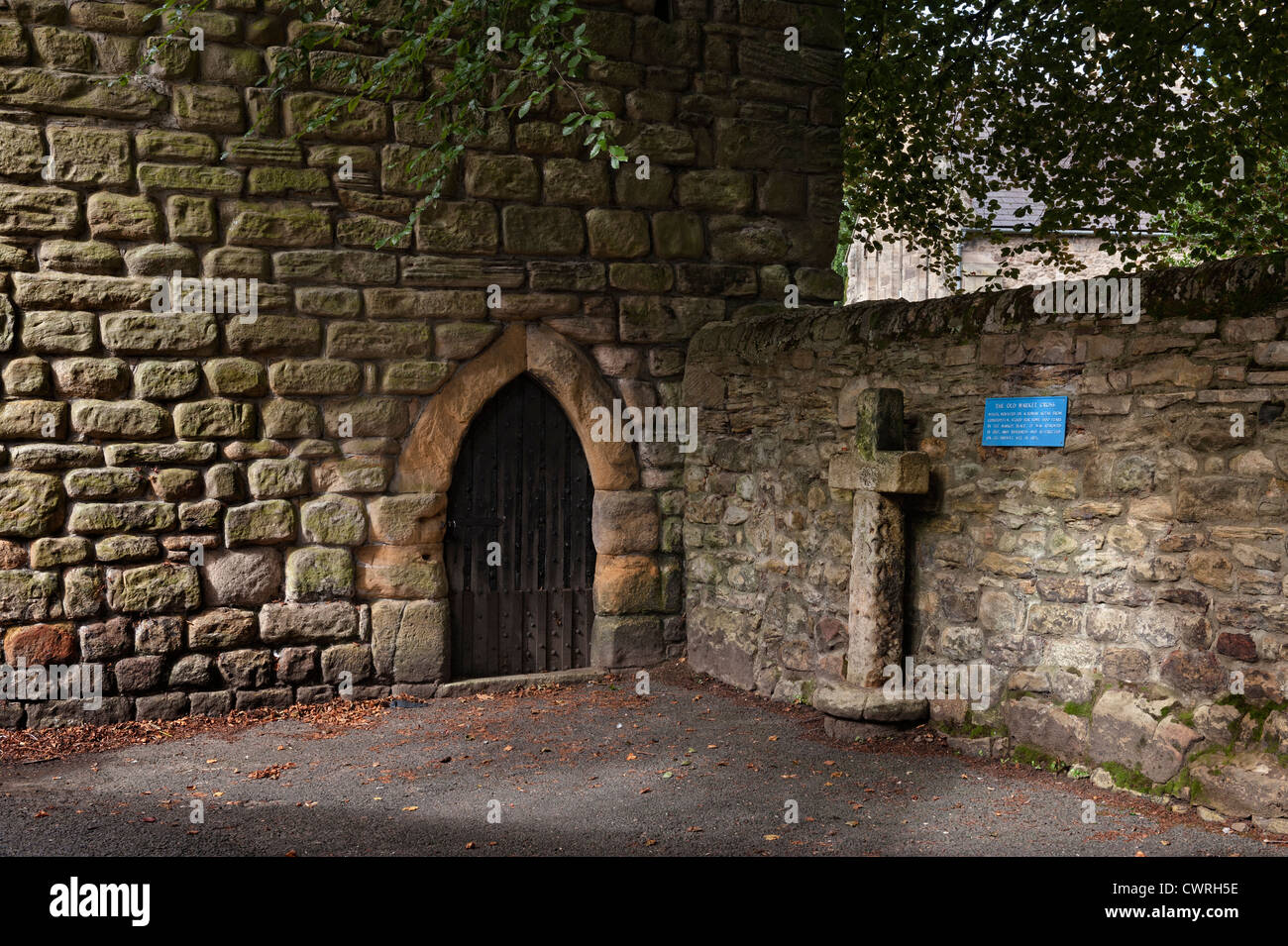 Old Market Cross Corbridge Stock Photo - Alamy
