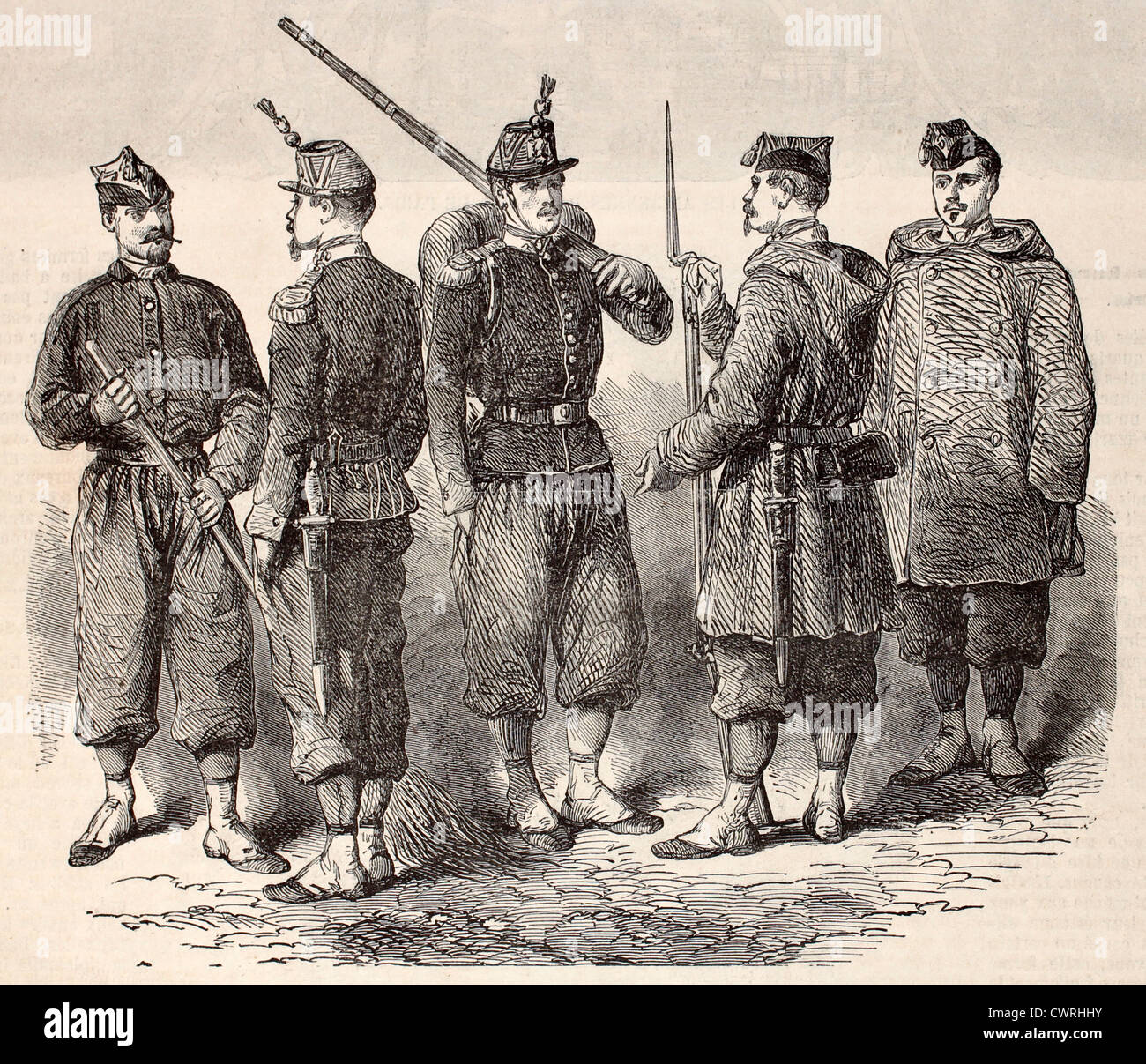 Uniform of french infantryman hi-res stock photography and images - Alamy