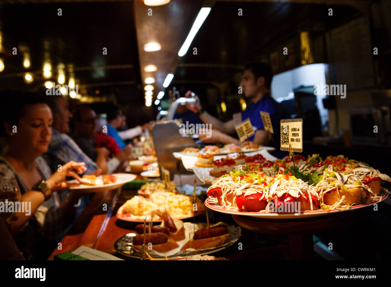 30/8/12 Tapas, Bar Txalupa, c/ Fermín Calbetón, San Sebastián, Spain ...