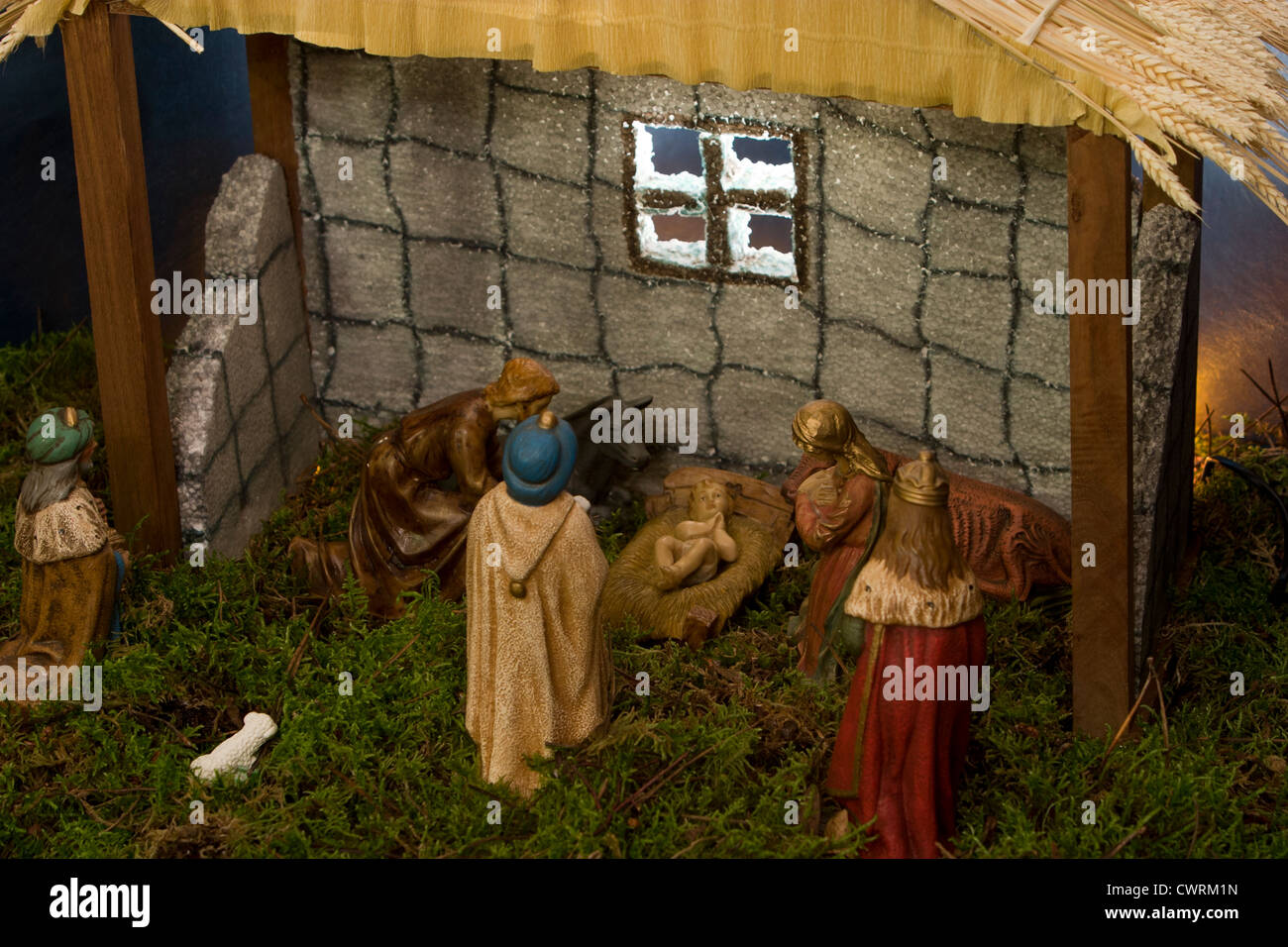 Christ nativity scene hi-res stock photography and images - Alamy