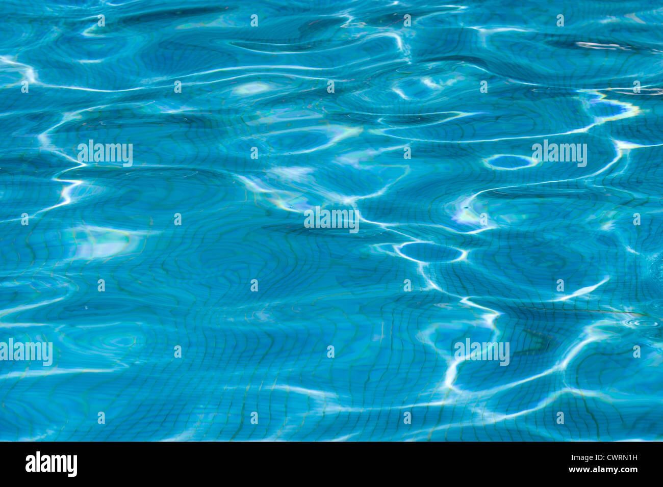 swimming pool water with reflection Stock Photo - Alamy