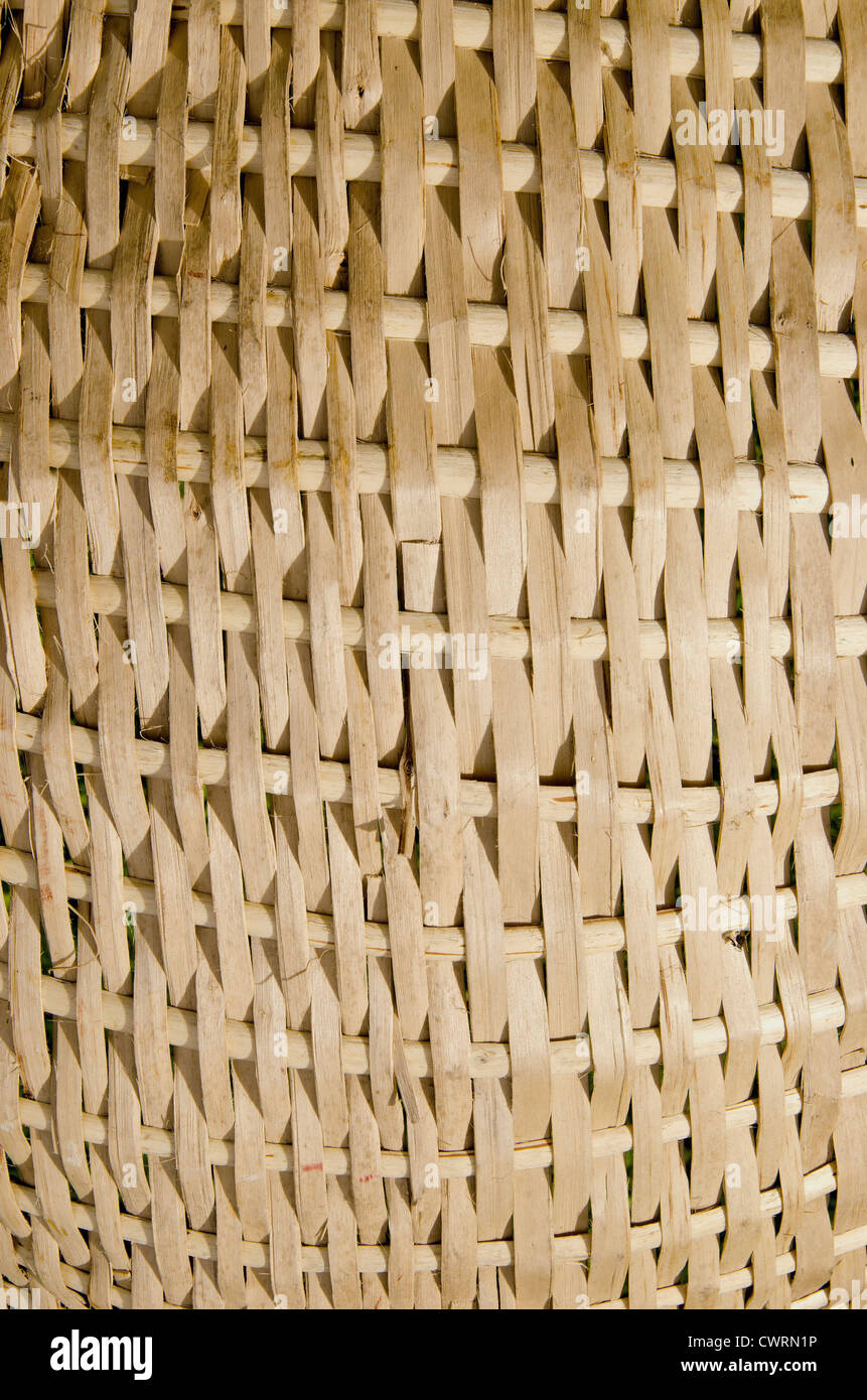 Wicker fragment background. Handmade interesting wooden backdrop Stock ...