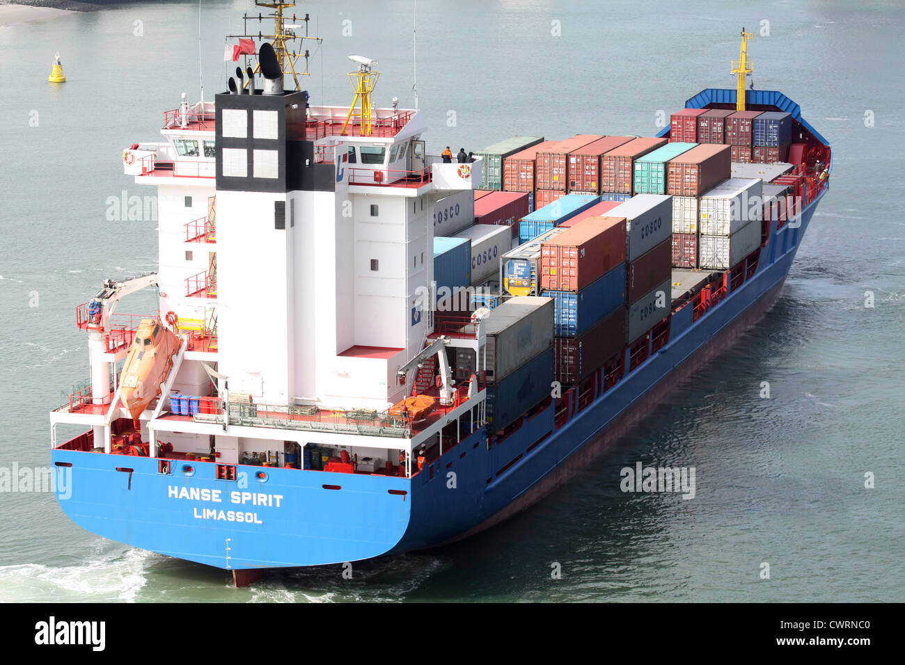 Hanse Spirit, 2665 dwt, 809 TEU, 2005-built container feeder ship in ...