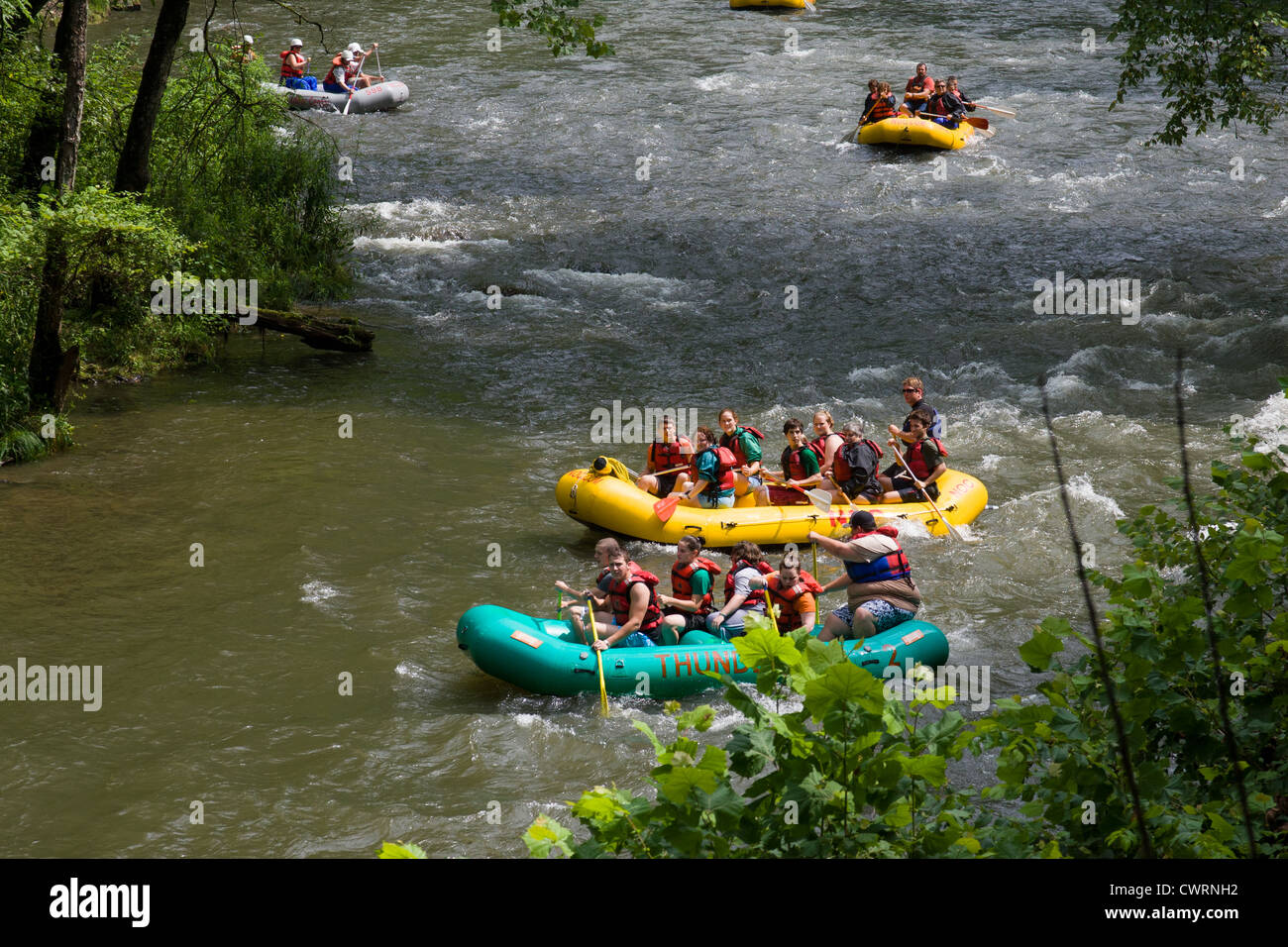 Whitewater raft guide hi-res stock photography and images - Alamy