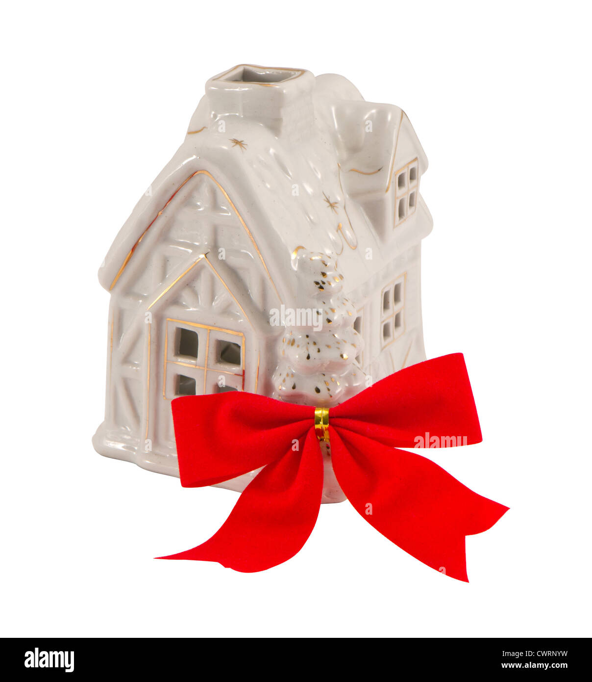 Red and white roof Cut Out Stock Images & Pictures - Alamy