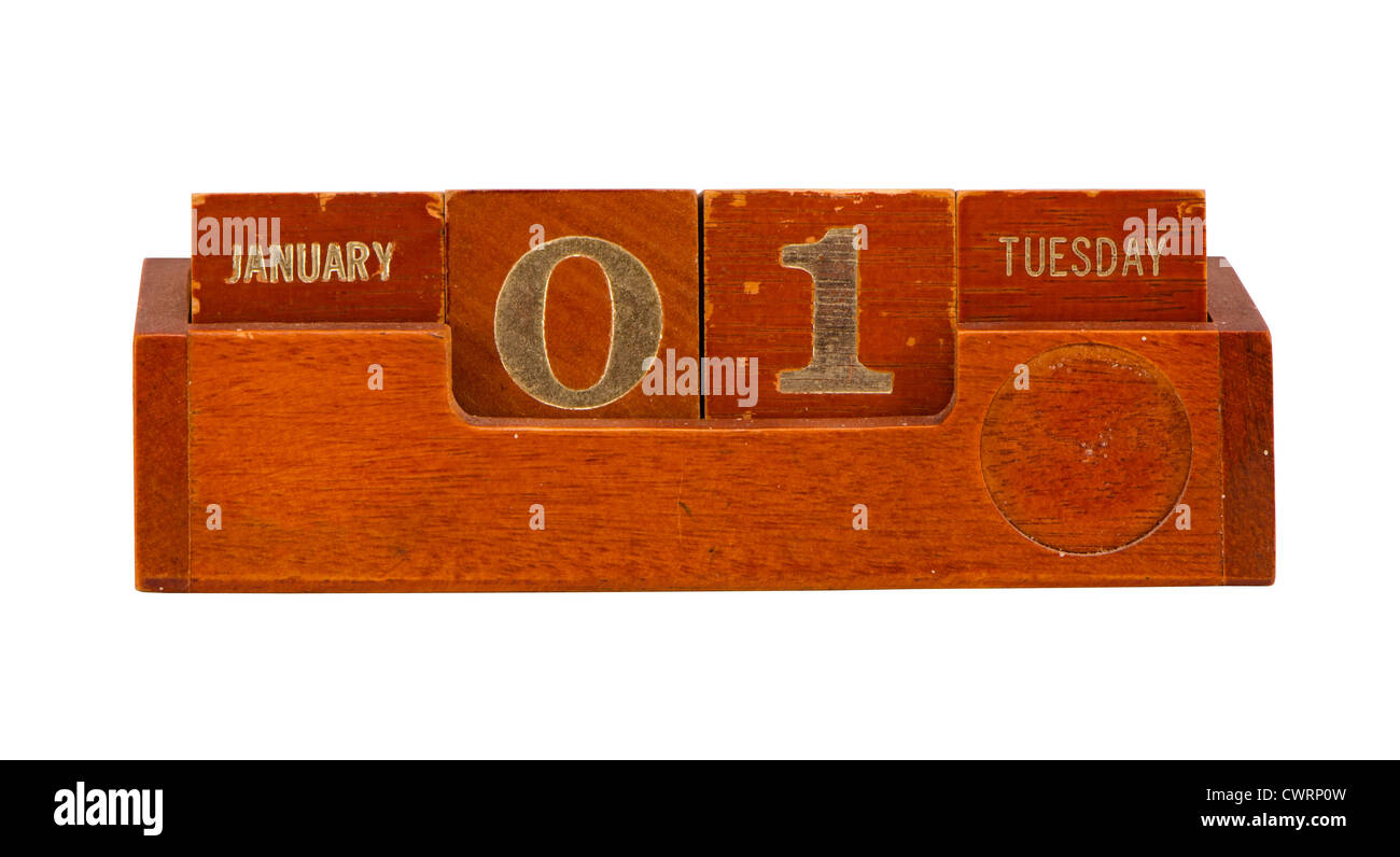 January 1st calendar hi-res stock photography and images - Alamy