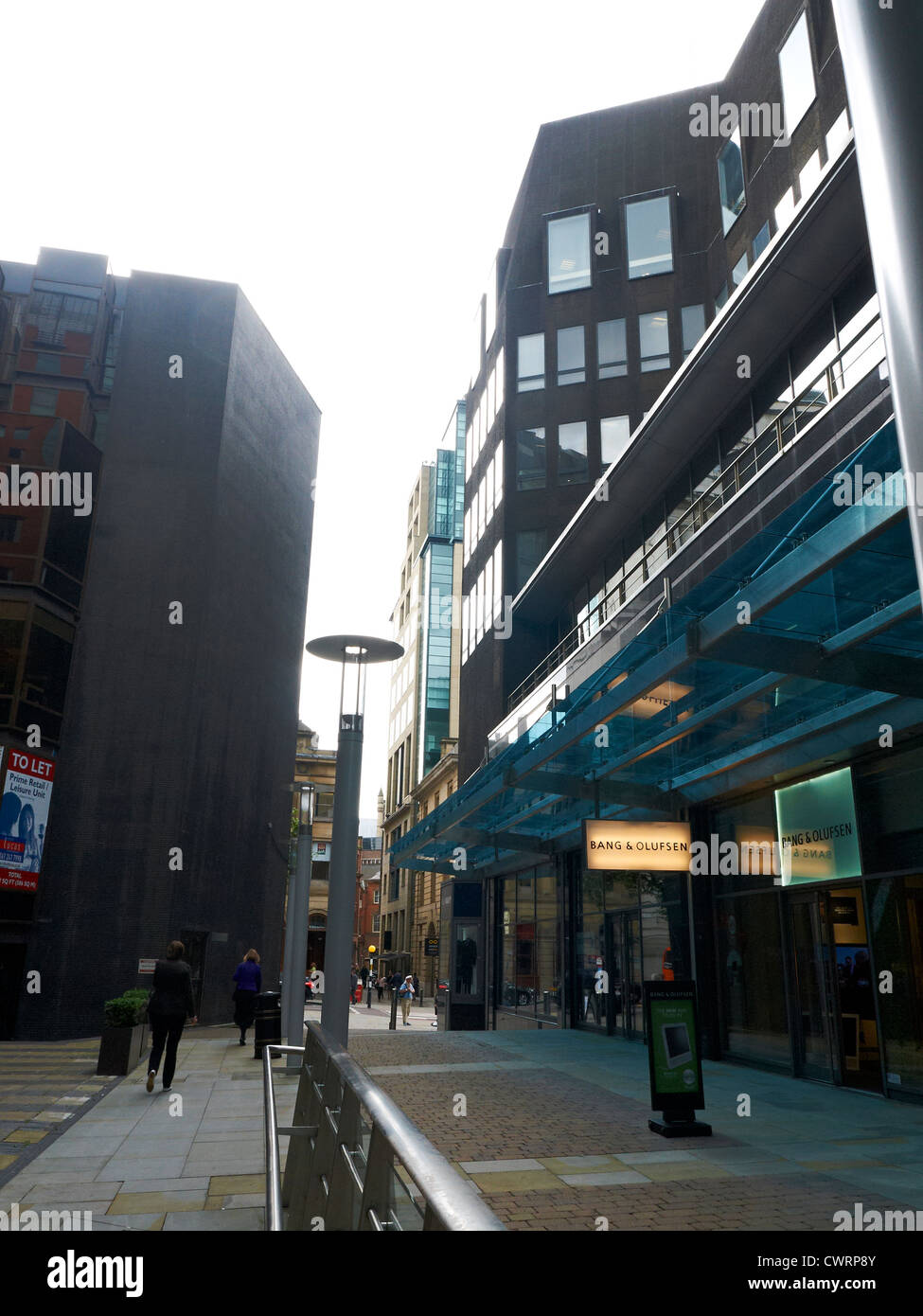 Pall Mall in Manchester UK Stock Photo - Alamy