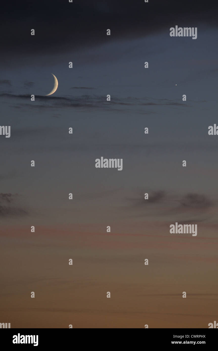 Moon crescent hi-res stock photography and images - Alamy
