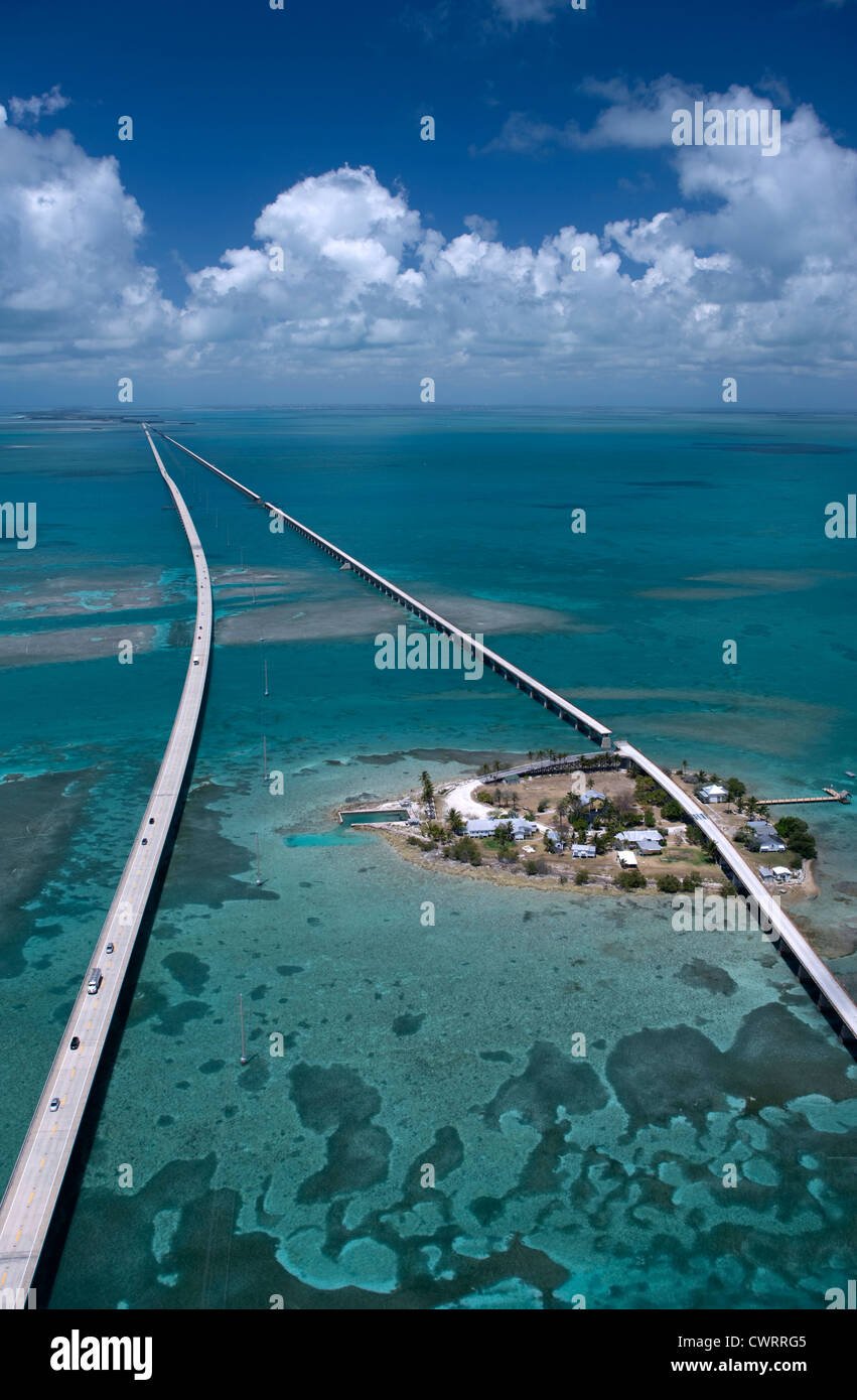 PIGEON KEY SEVEN MILE BRIDGE MONROE COUNTY FLORIDA USA Stock Photo - Alamy