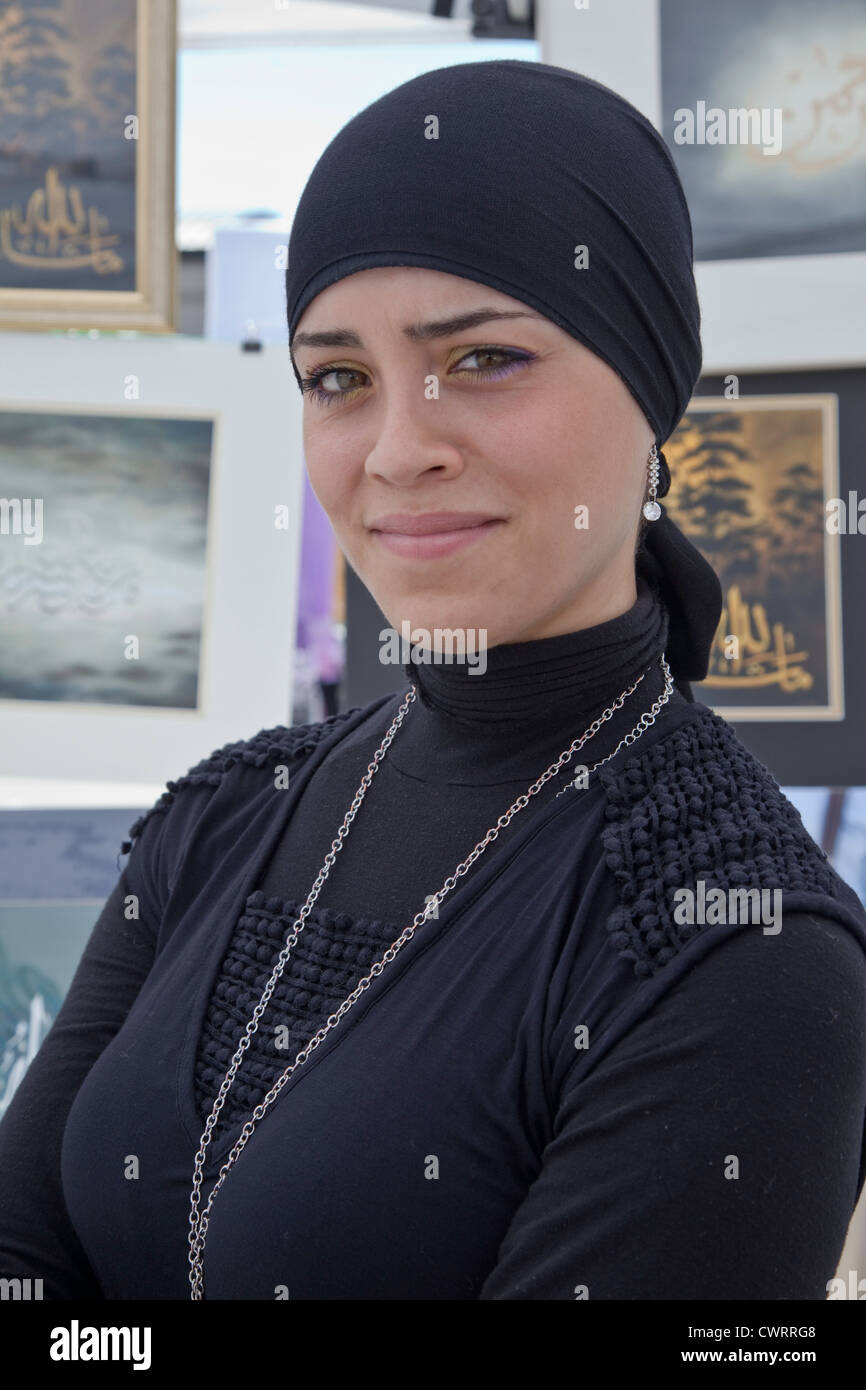Where the artist is exhibiting his work hi-res stock photography and ...