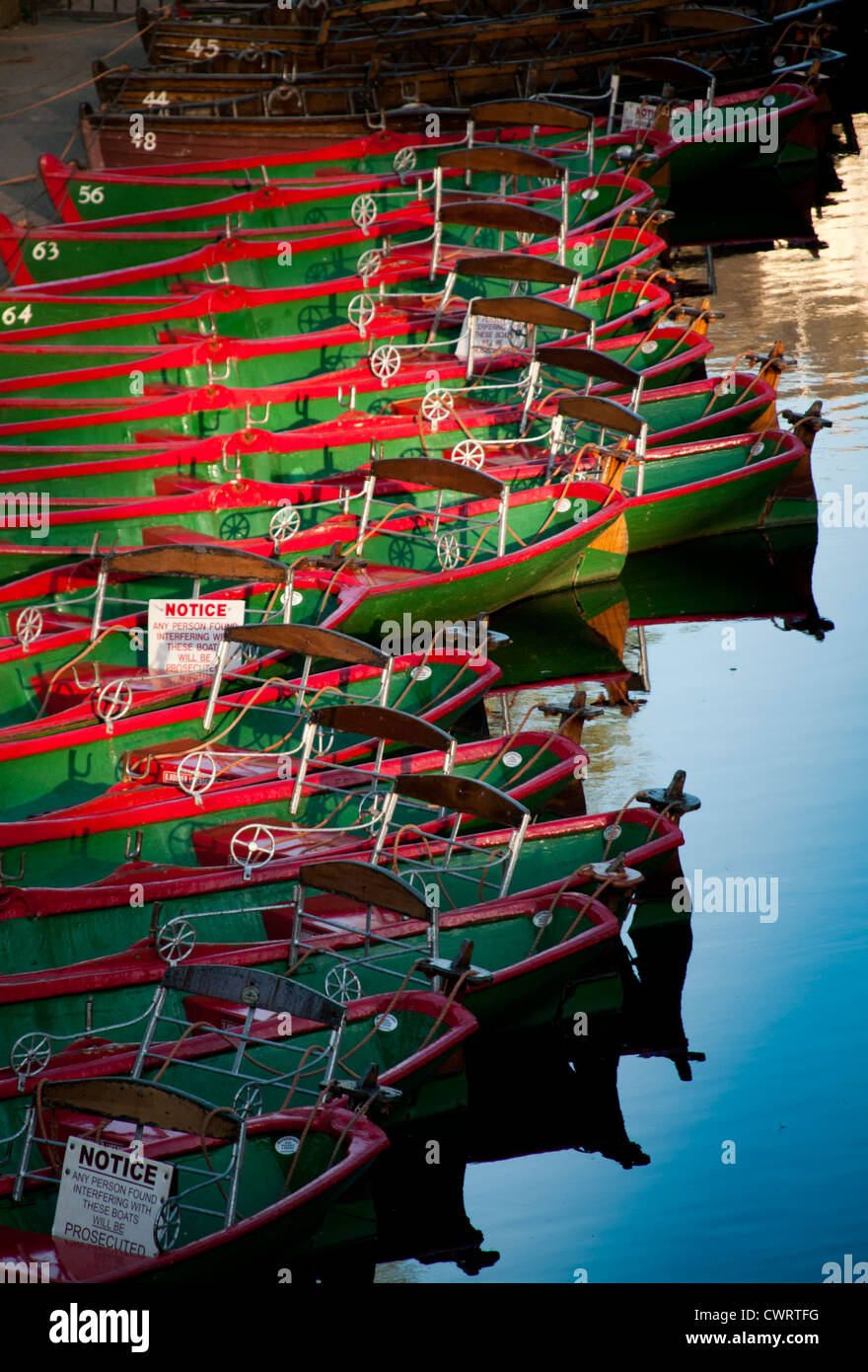 Knaresborough rowing boats hi-res stock photography and images - Alamy