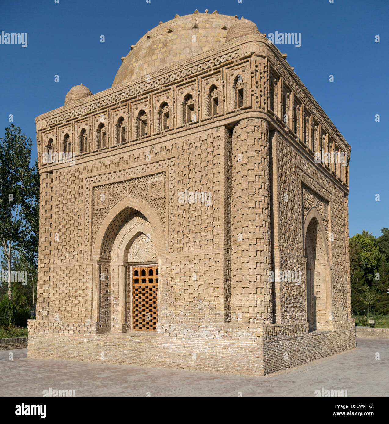 Tomb of the Samanids, Bukhara, Uzbekistan Stock Photo - Alamy