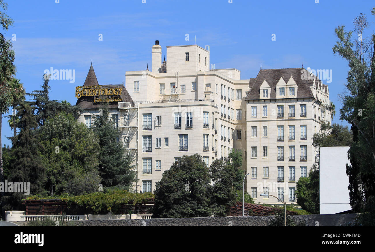 The Hollywood Church of Scientology Celebrity Centre Stock Photo - Alamy