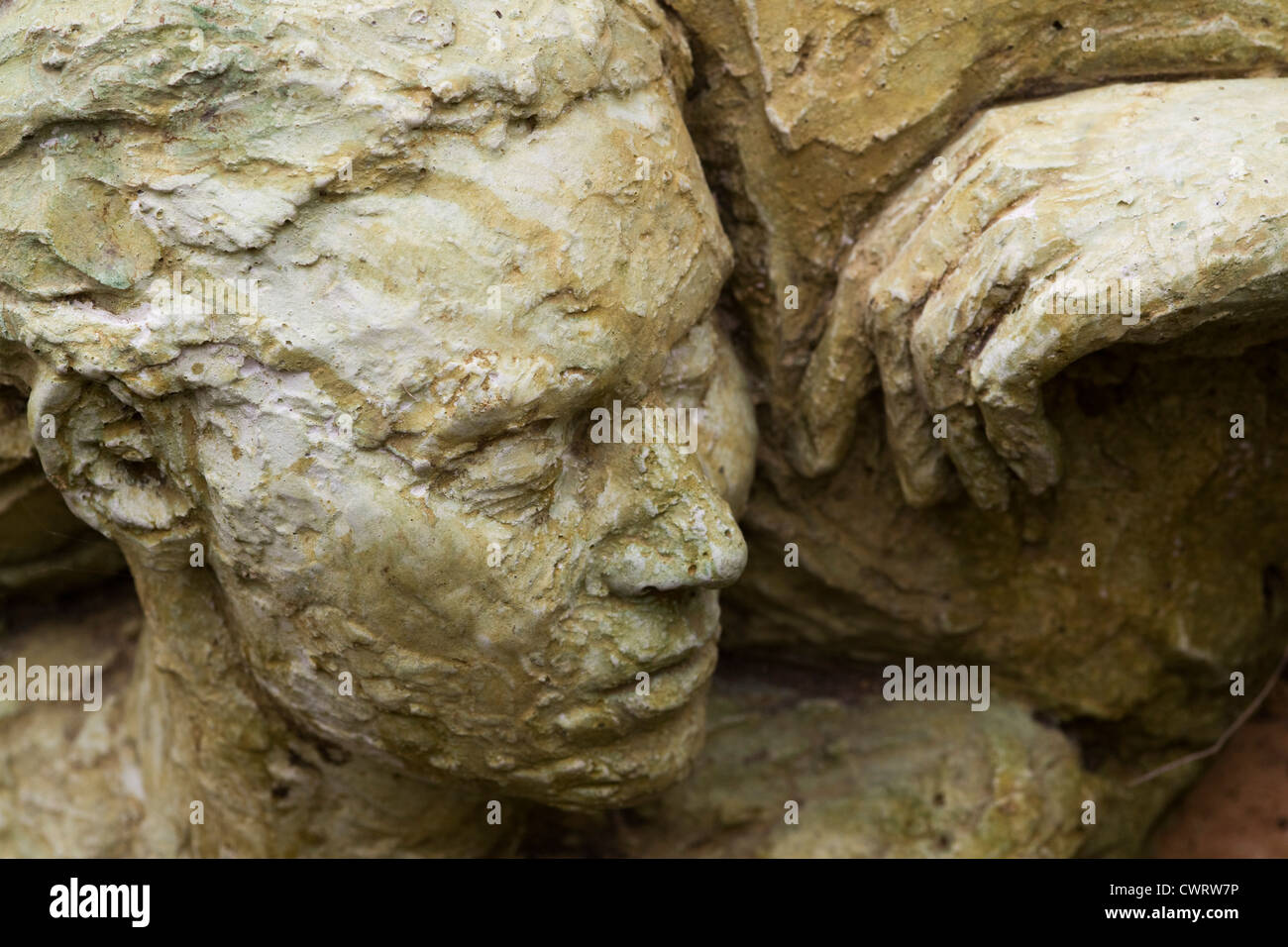 Stone sculpture Beautiful Lady Stock Photo - Alamy