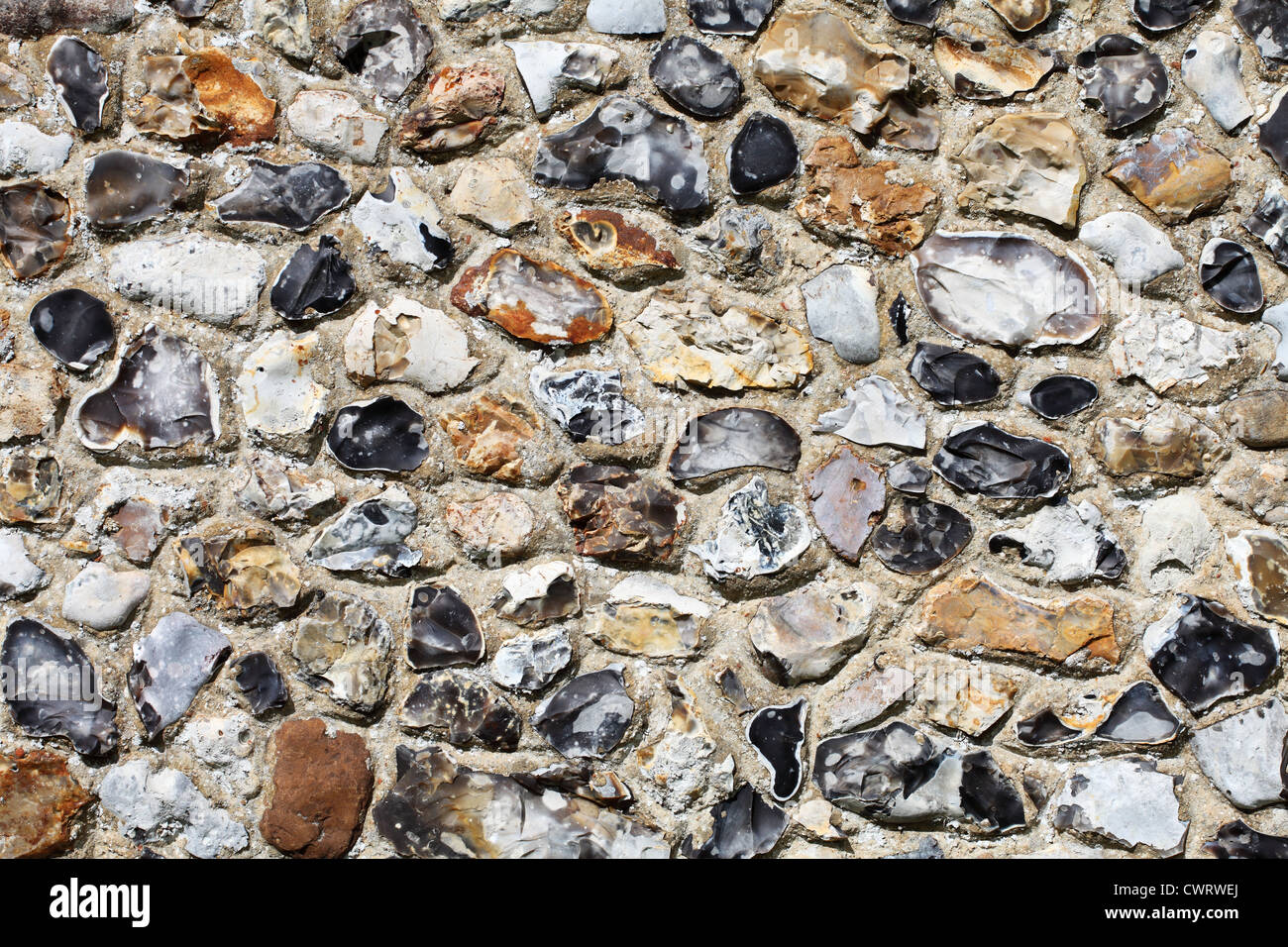 Detail Flint Wall High Resolution Stock Photography and Images - Alamy