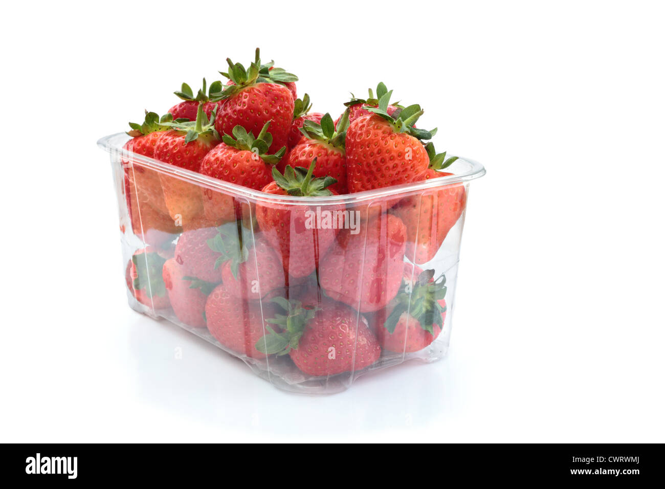 Strawberry punnet Cut Out Stock Images & Pictures - Alamy
