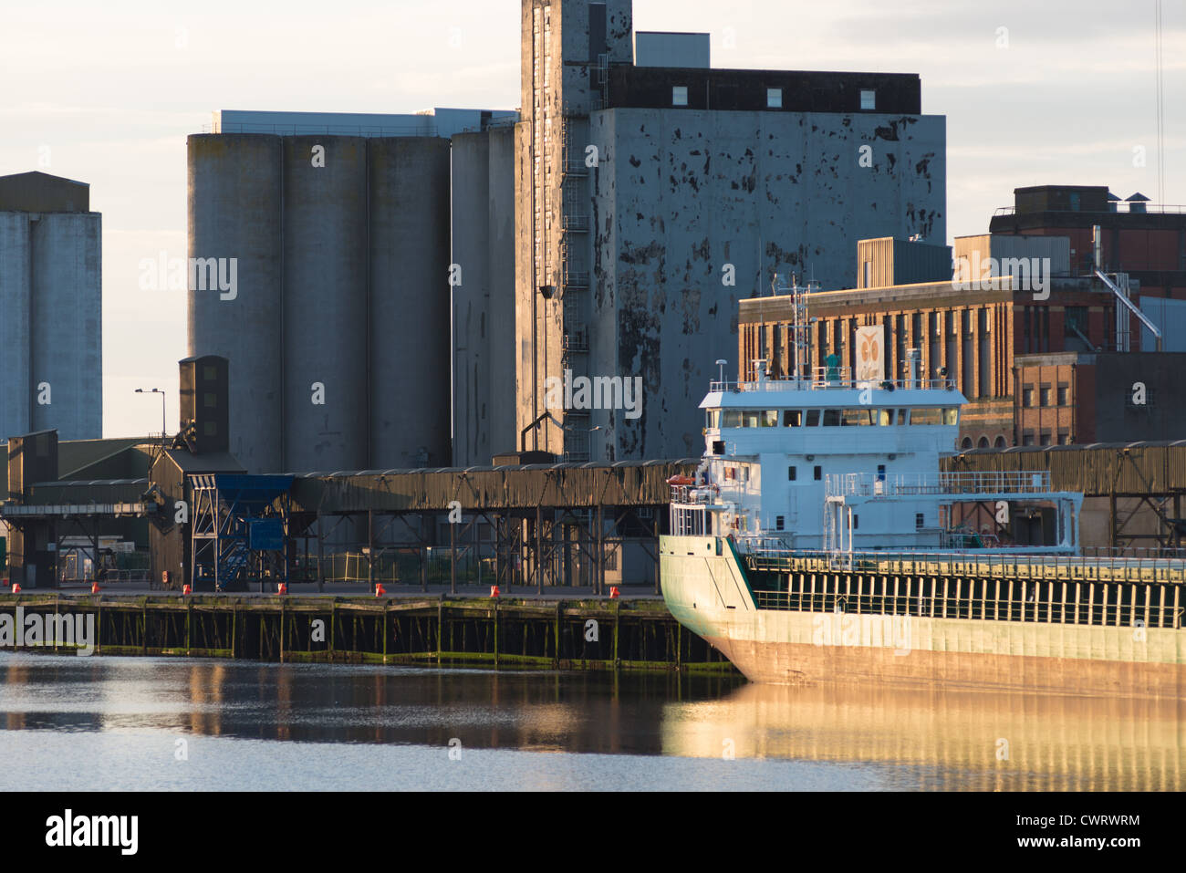 Kennedy Quay on docks of Cork City, Republic of Ireland Stock Photo - Alamy