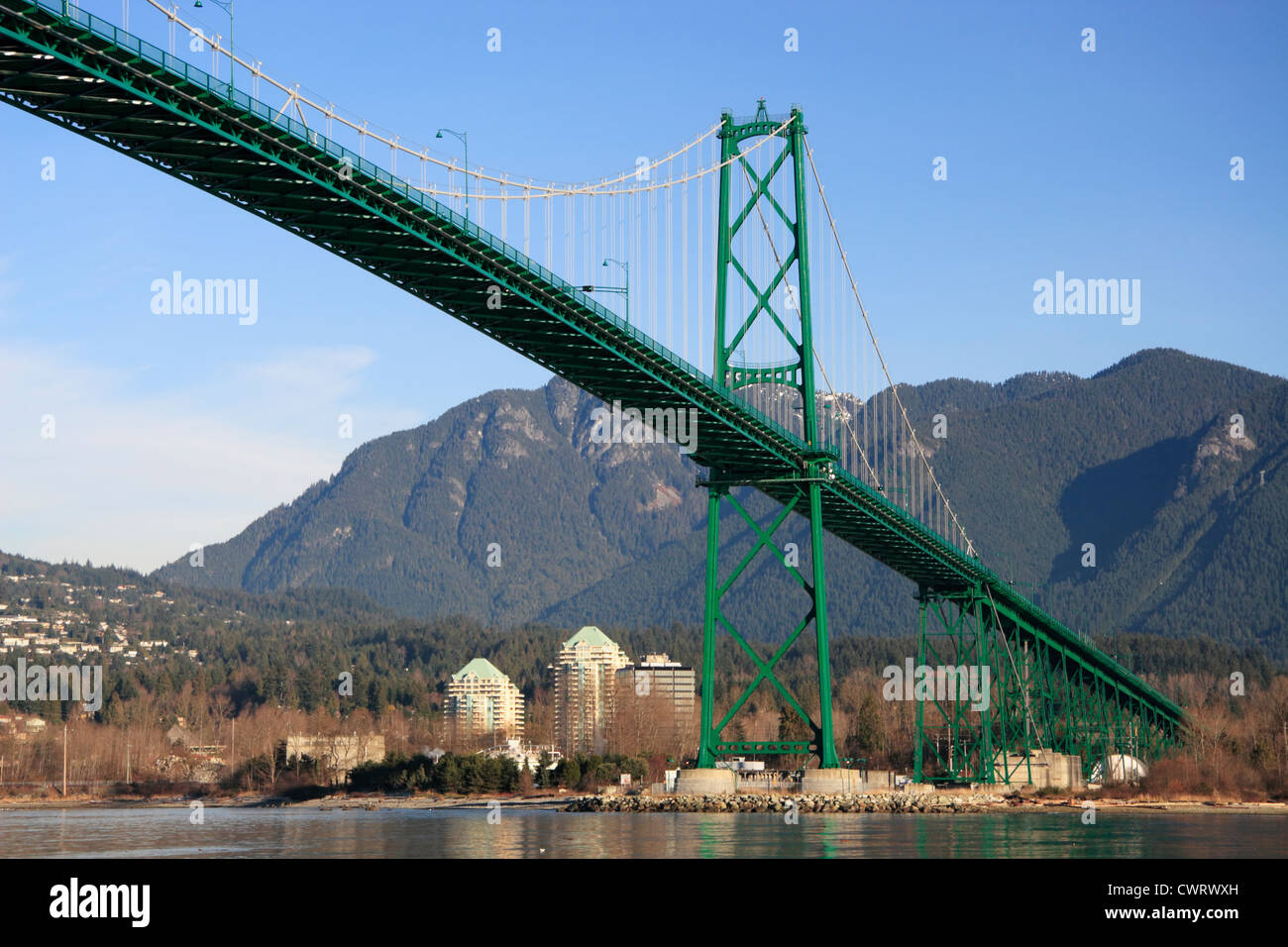 Lions Gate Bridge. Vancouver, BC, Canada Stock Photo - Alamy