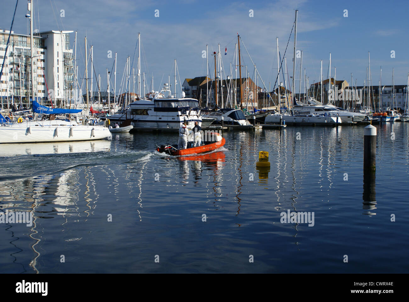 Sovereign Harbour and Marina in Eastbourne, East Sussex, England Stock ...