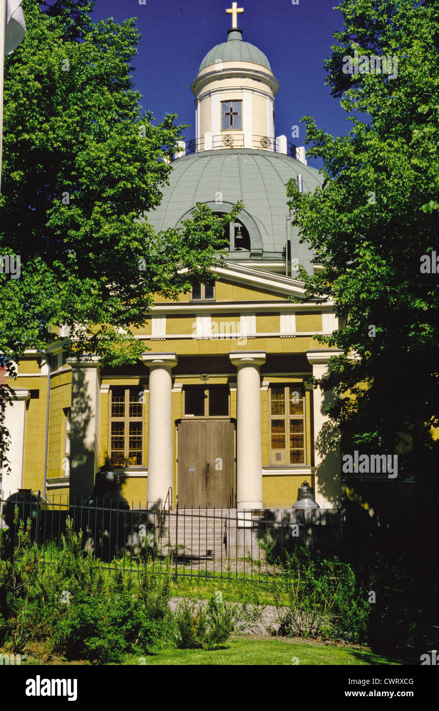 19th century Turku Orthodox Church designed by architect C. L. Engel ...