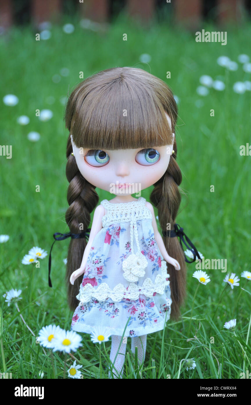 Beautiful art doll Stock Photo - Alamy