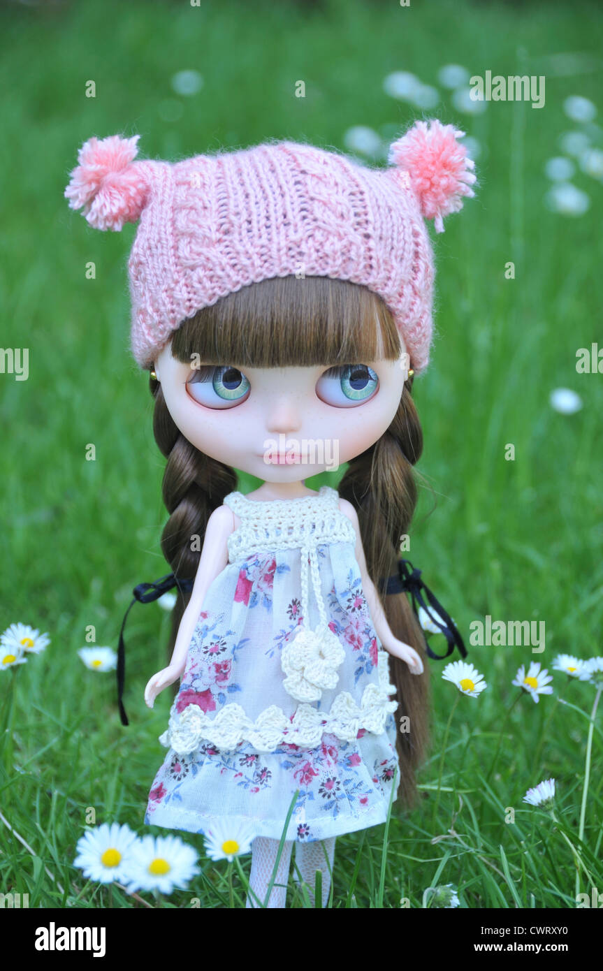 Beautiful art doll Stock Photo - Alamy