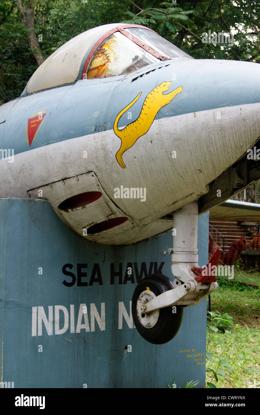 Hawker sea hawk closeup hi-res stock photography and images - Alamy