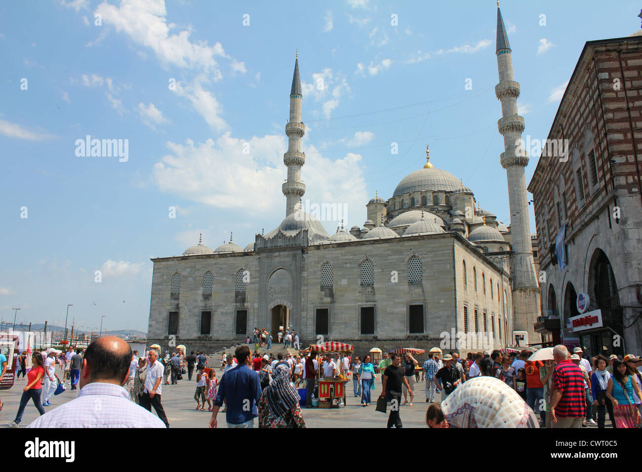 An Ottoman Mosque in SultanAhmet, an old part of the city of Istanbul ...