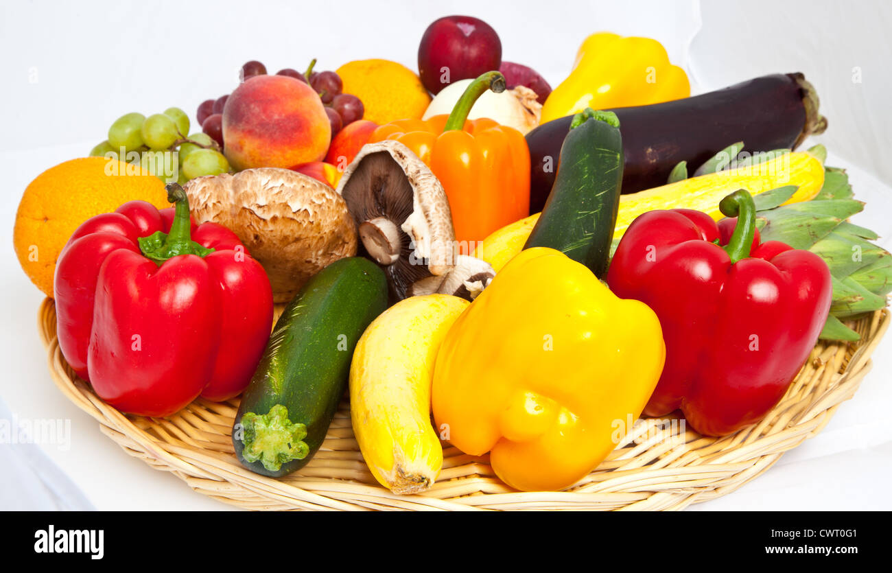Fruits and Vegetables a plenty Stock Photo - Alamy