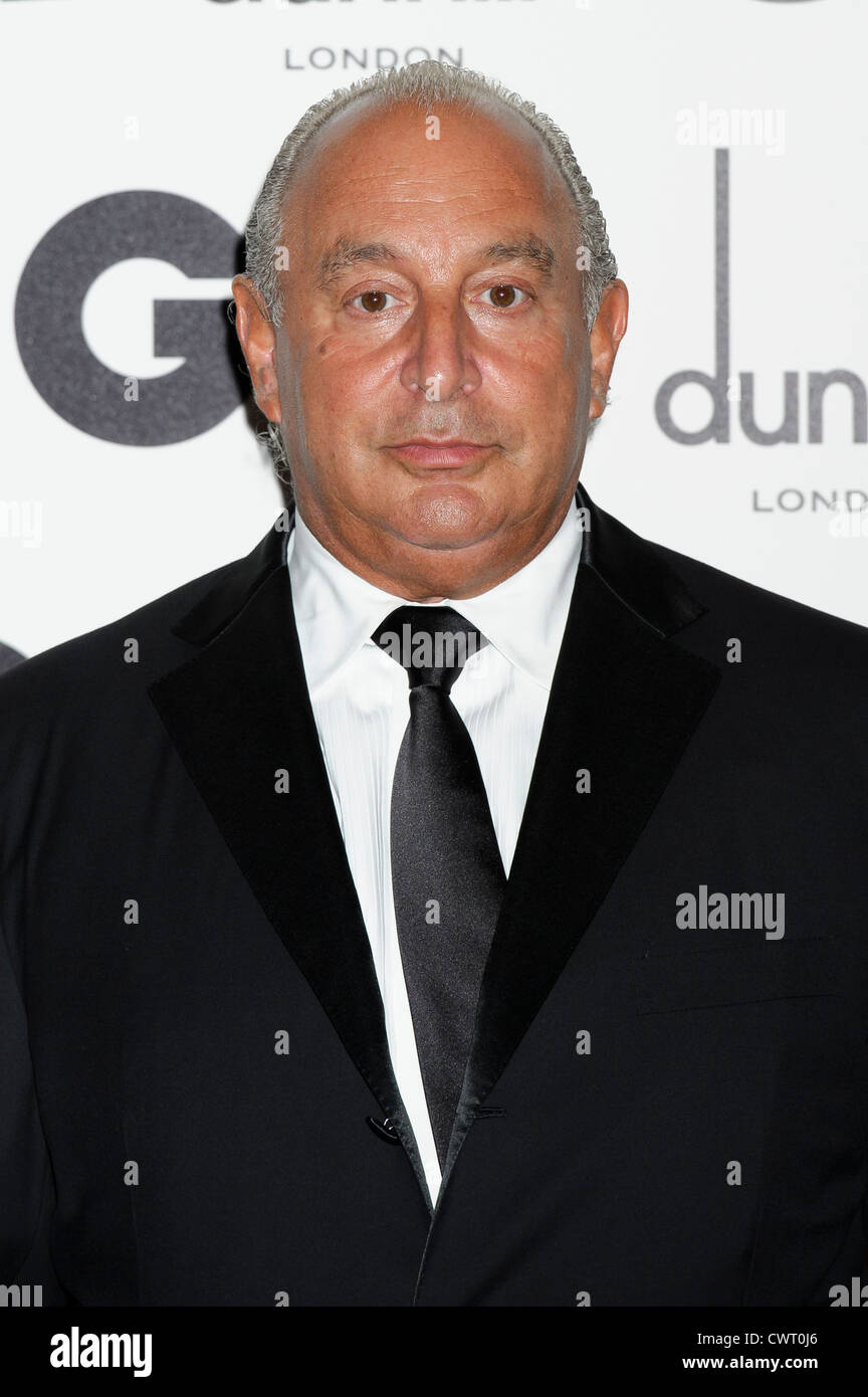 Philip Green arrives for the GQ Men of the Year Awards at a central ...