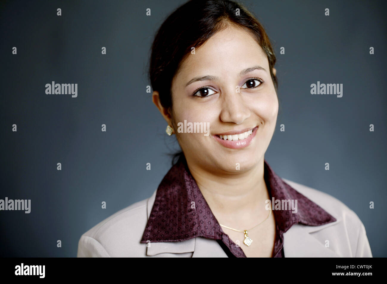 Portrait of happy Indian business woman Stock Photo - Alamy Portrait of happy Indian business woman Stock Photo - Alamy