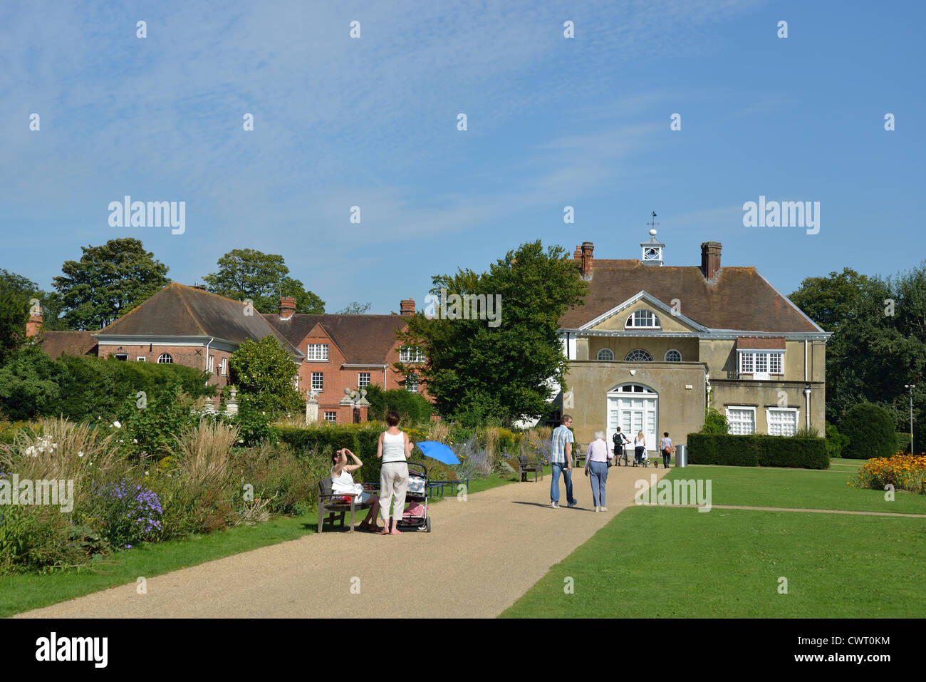 Path to Reigate Priory (Reigate Museum & School), Priory Park, Reigate ...