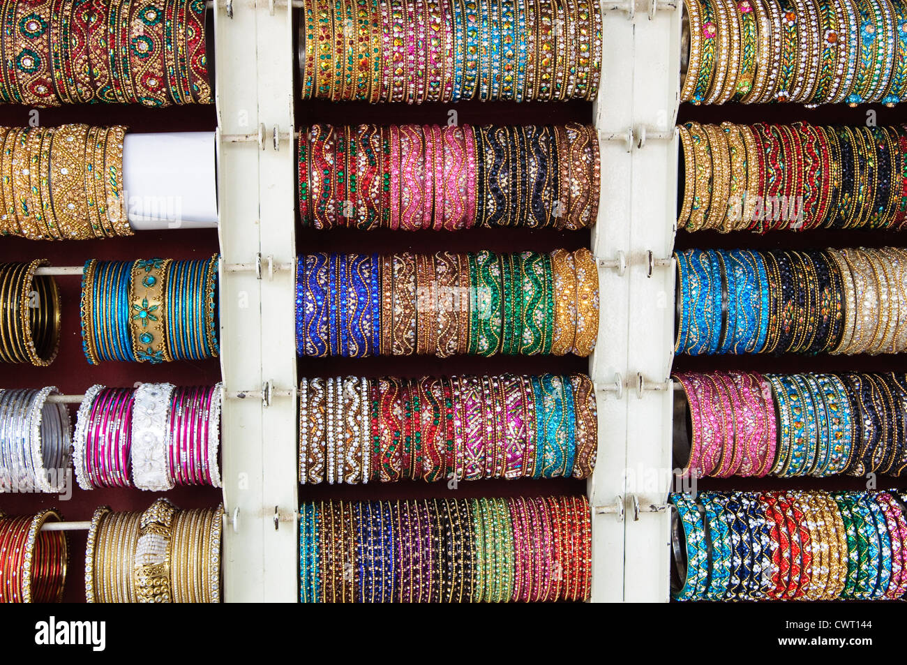 Colorful bangles closeup hi-res stock photography and images - Alamy