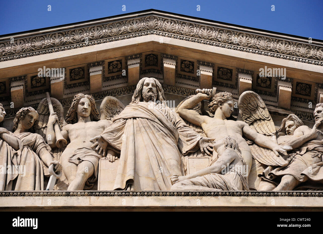 Paris, France. Church of Ste-Marie-Madelaine / La Madelaine (1842 ...