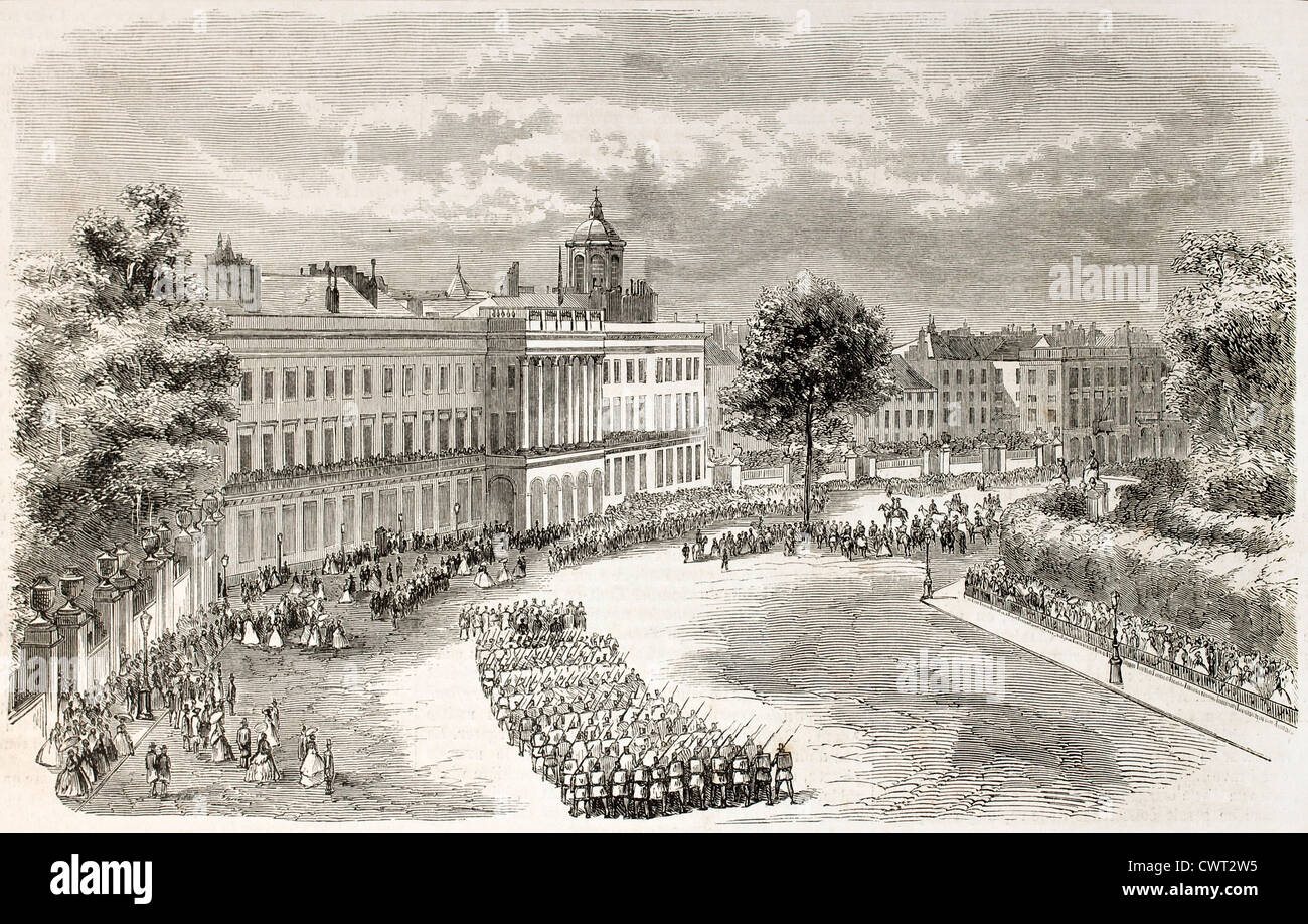 Historic military parade square hi-res stock photography and images - Alamy