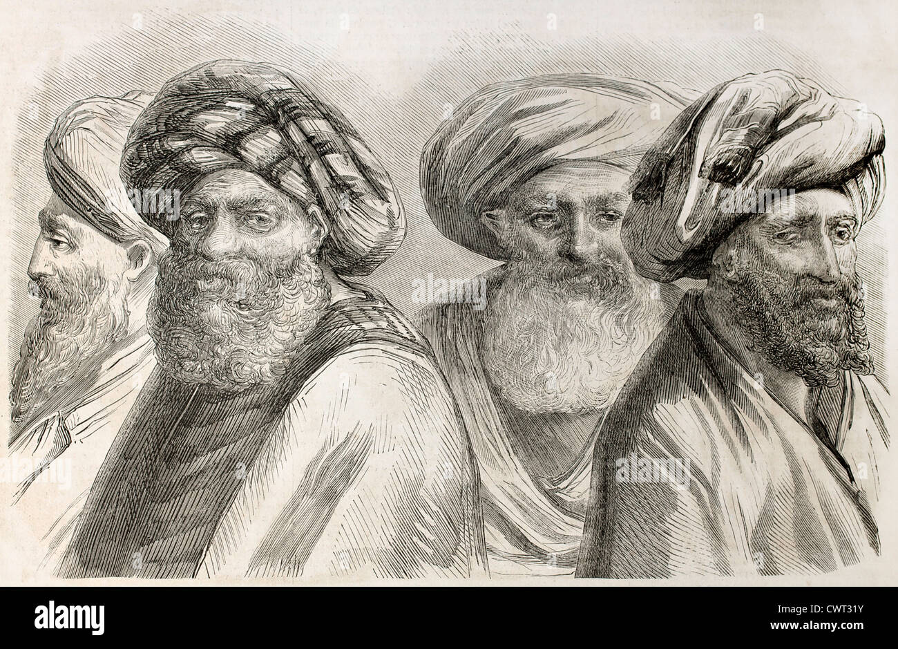 Druze men hi-res stock photography and images - Alamy