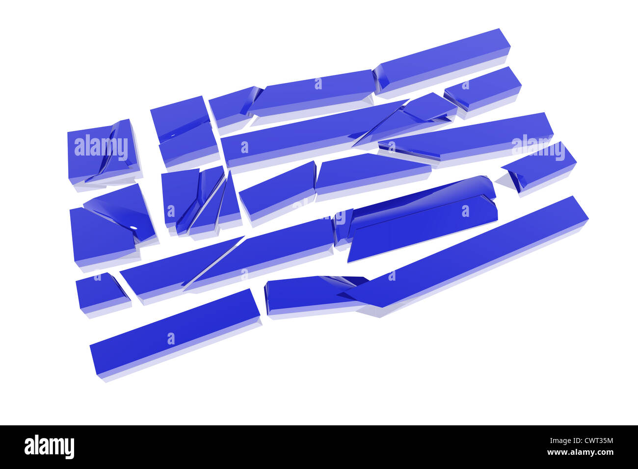 Broken flag concept hi-res stock photography and images - Alamy