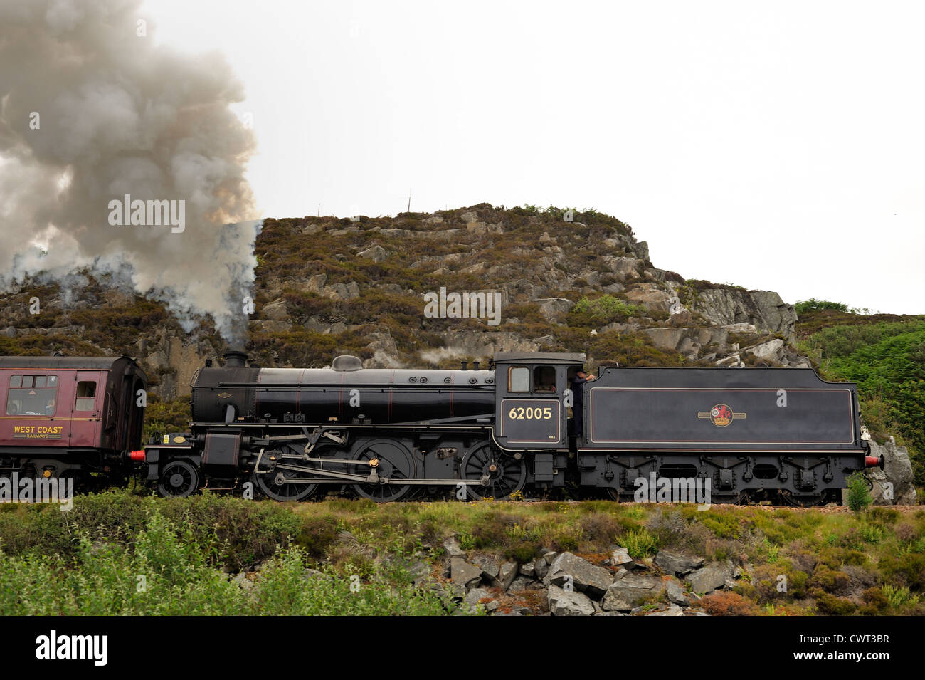 The Jacobite steam train Stock Photo - Alamy